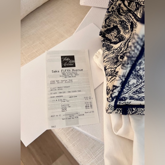 Dior | Bags | Authentic Dior Medium Tote Bag Receipt Included | Poshmark